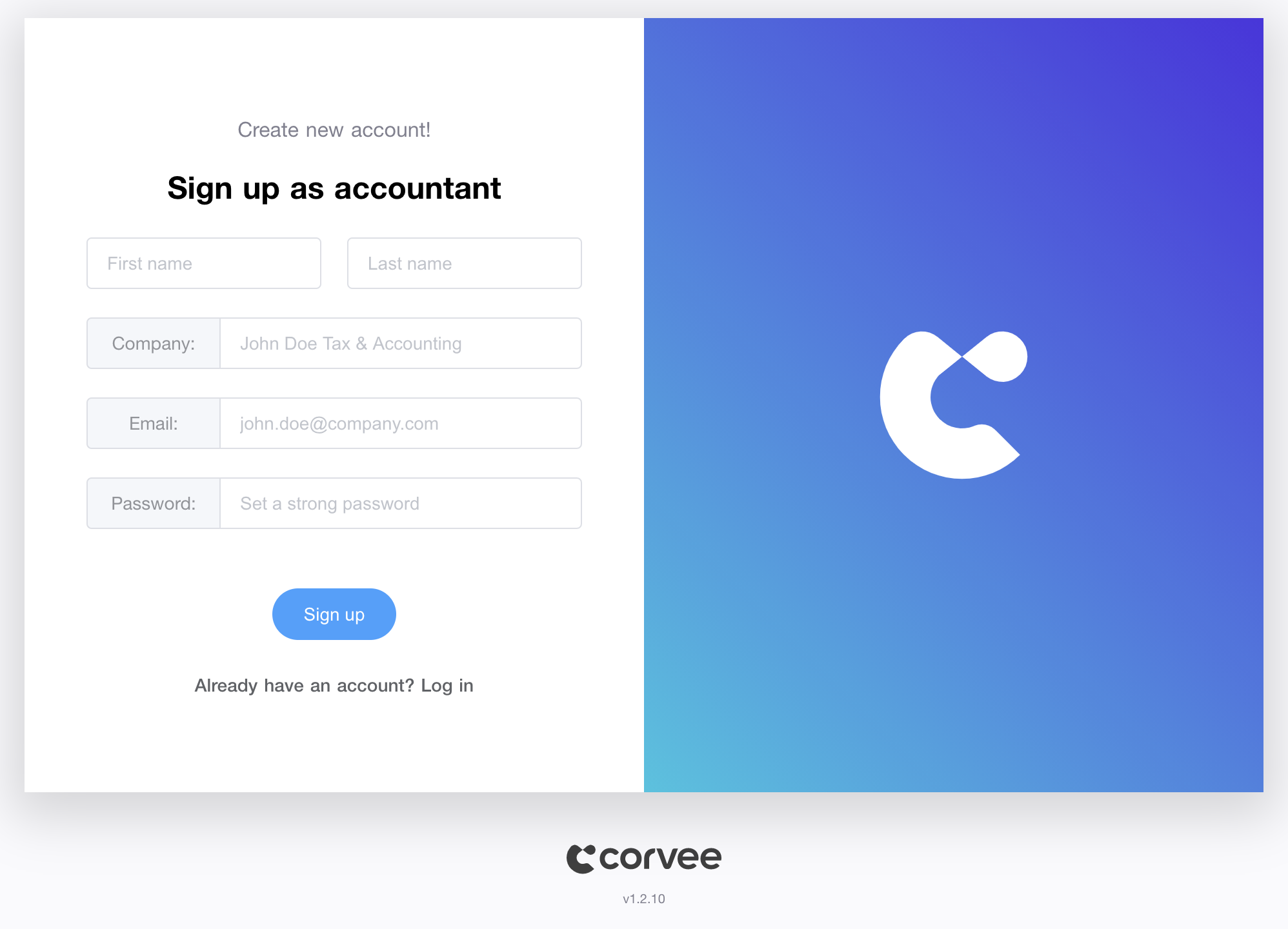 Activate Your Corvee Firm Account – Corvee Software